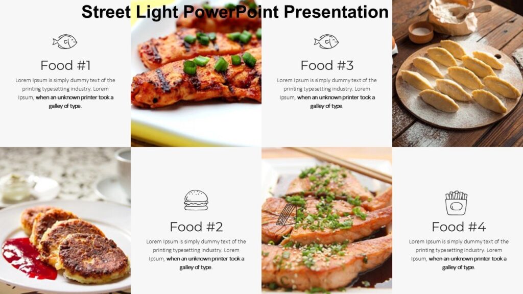 Street Light PowerPoint Presentation : 100% Editable PPTx