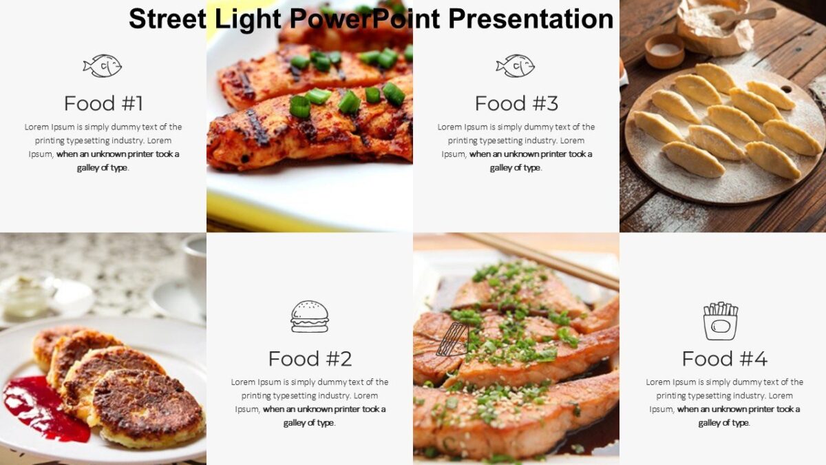 Street Light PowerPoint Presentation : 100% Editable PPTx