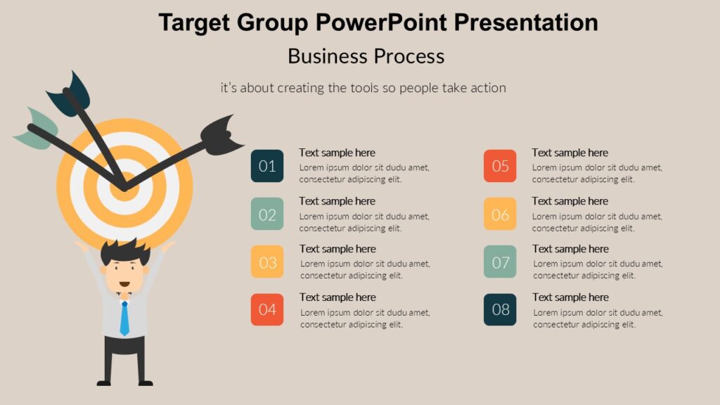 Target Group PowerPoint Presentation : 100% Editable PPTx