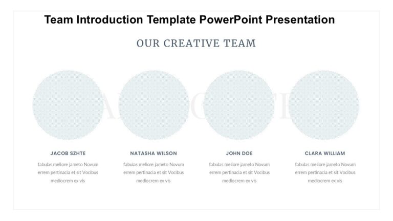 Team Introduction Template PowerPoint Presentation - PPTUniverse