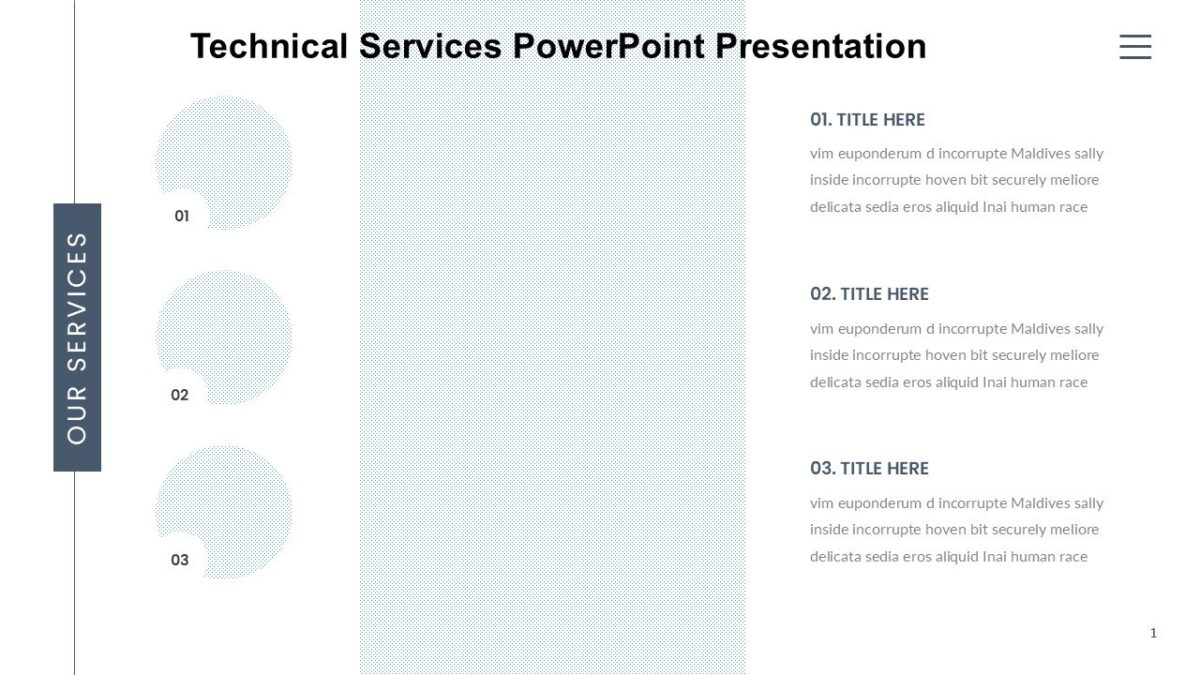 Technical Services PowerPoint Presentation - PPTUniverse