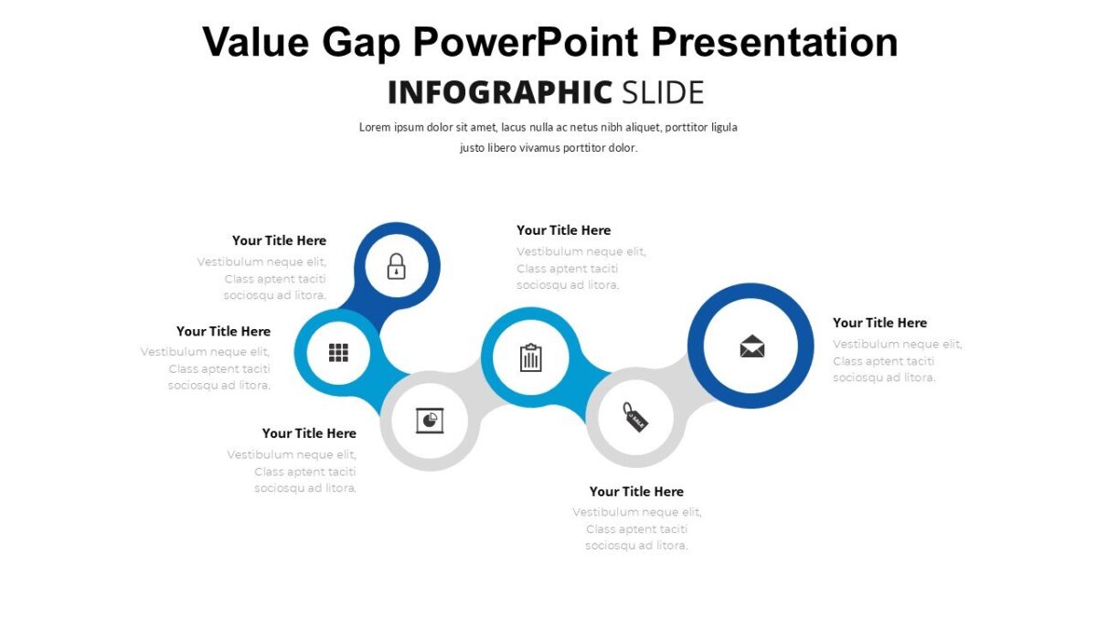 Value Gap PowerPoint Presentation : 100% Editable PPTx