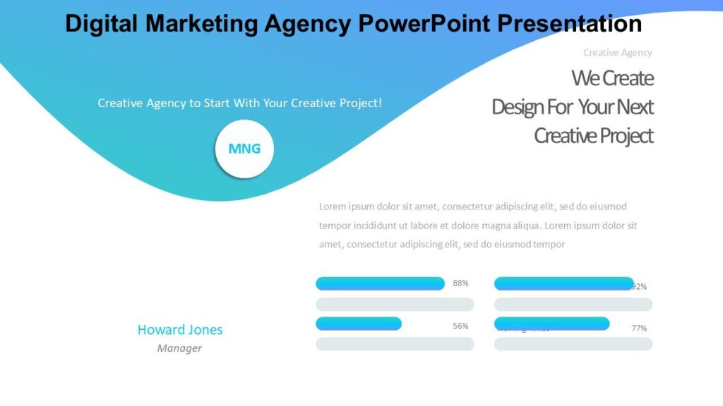 We Create Design For Your Next Creative Project : 100% Editable PPTx