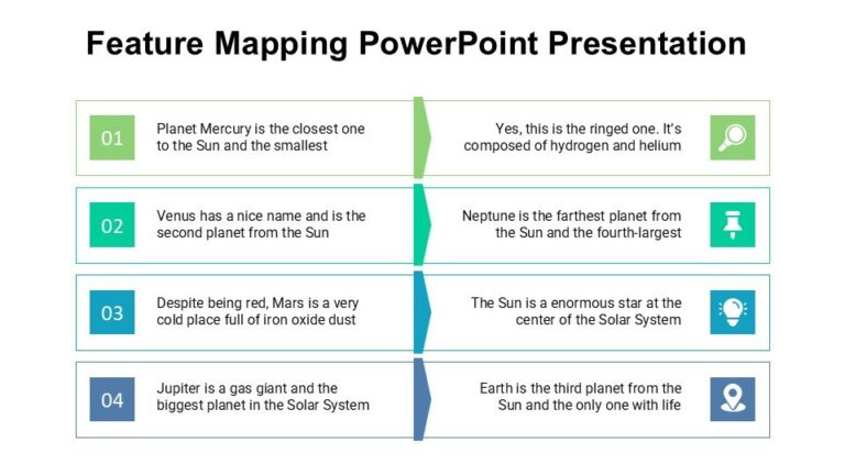 Feature Mapping PowerPoint Presentation - PPTUniverse