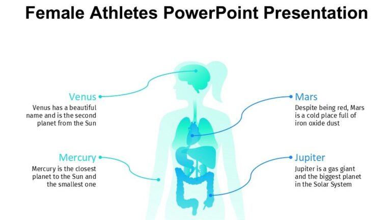 Female Athletes PowerPoint Presentation - PPTUniverse