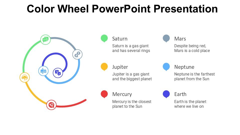 Color Wheel PowerPoint Presentation - PPTUniverse