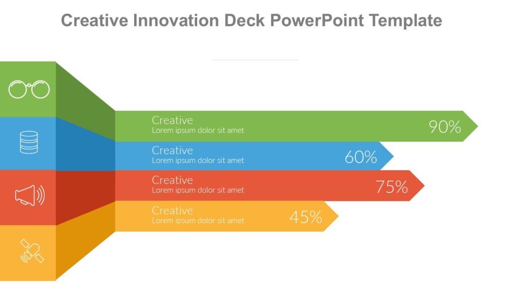 Creative Innovation Deck PowerPoint Template - PPTUniverse
