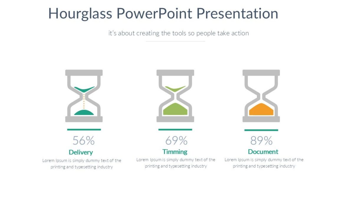Hourglass PowerPoint Presentation - PPTUniverse