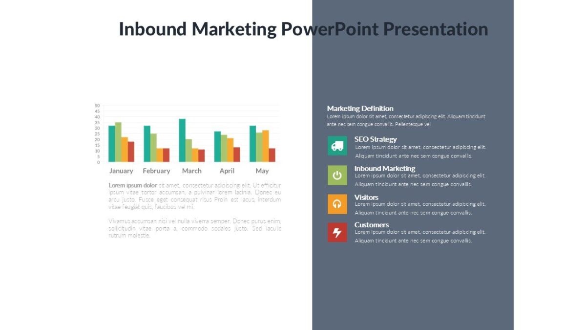 Inbound Marketing PowerPoint Presentation : 100% Editable PPTx
