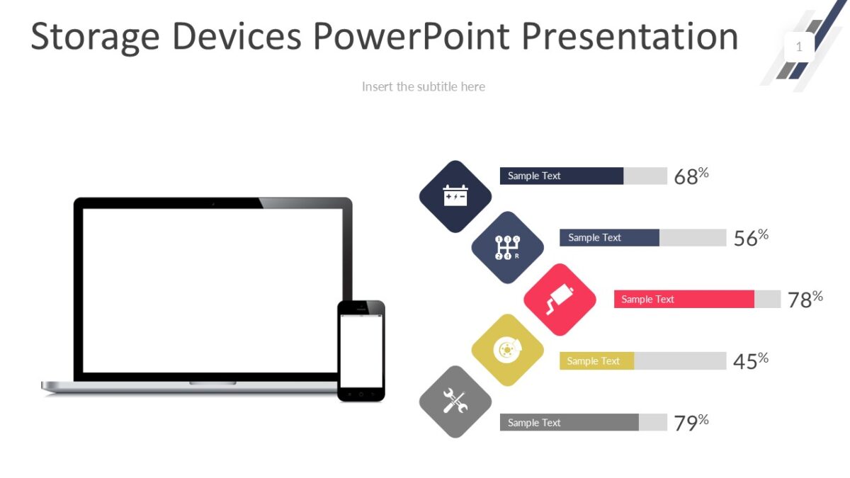 Storage Devices PowerPoint Presentation - PPTUniverse