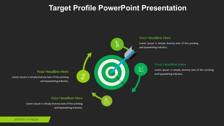 Target Profile PowerPoint Presentation : 100% Editable PPTx