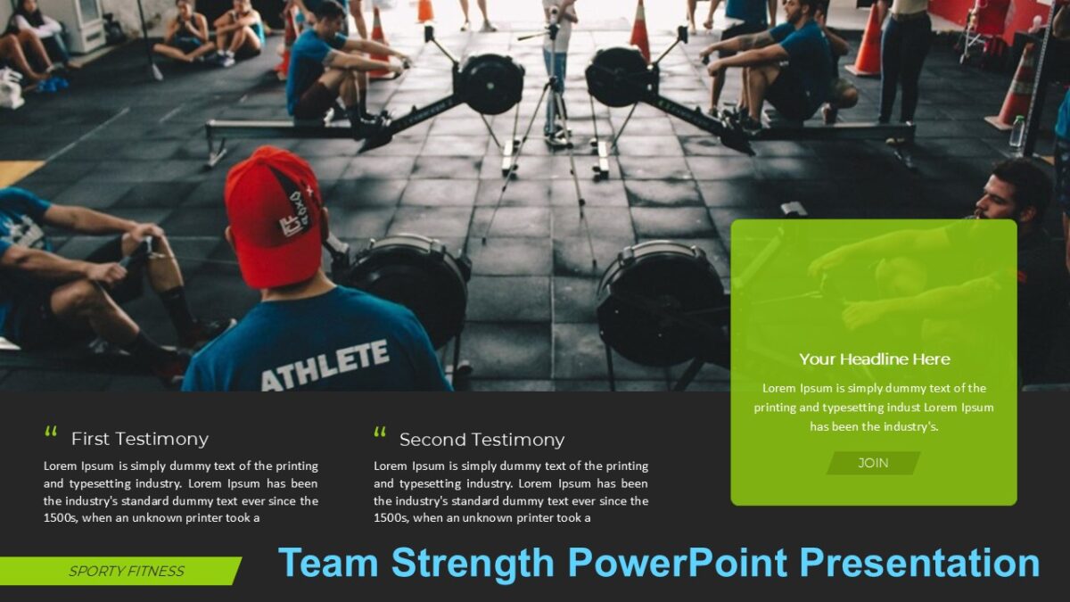 Team Strength PowerPoint Presentation - PPTUniverse