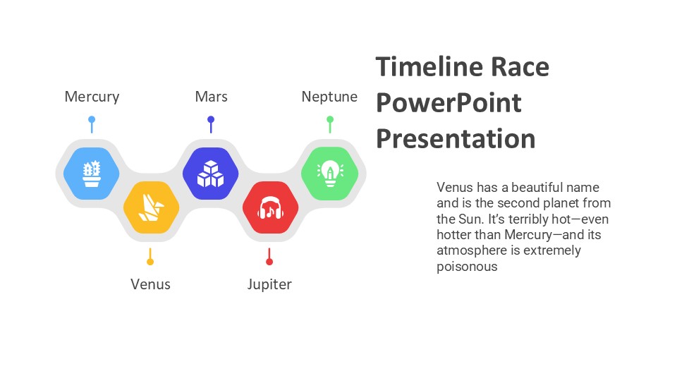 Timeline Race PowerPoint Presentation : 100% Editable PPTx