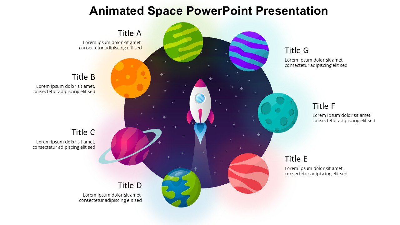 Animated Space PowerPoint Templates and Google Slides - PPTUniverse