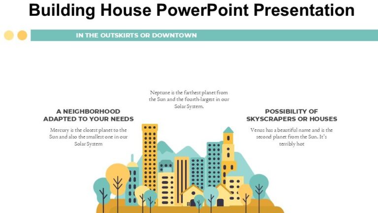 Building House PowerPoint Presentation : 100% Editable PPTx