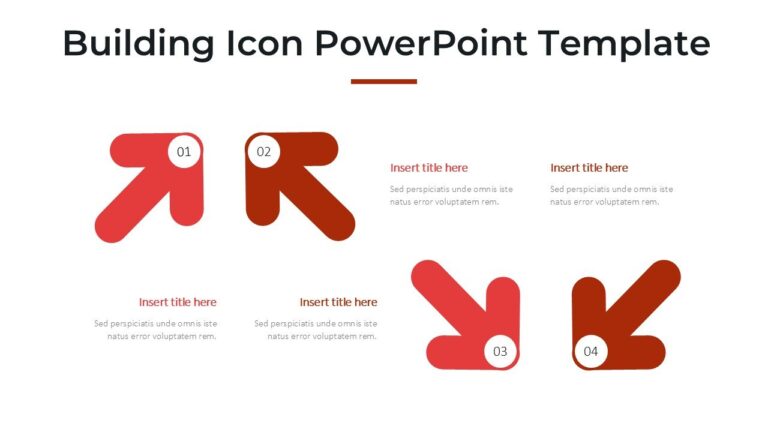Building Icon PowerPoint Template - PPTUniverse