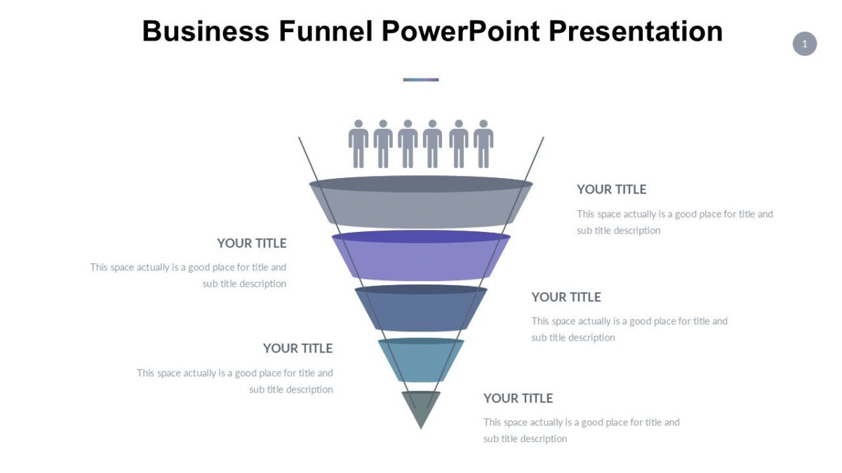 Business Funnel PowerPoint Presentation : 100% Editable PPTx