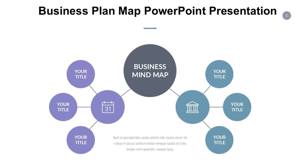 Business Plan Map PowerPoint Presentation : 100% Editable PPTx