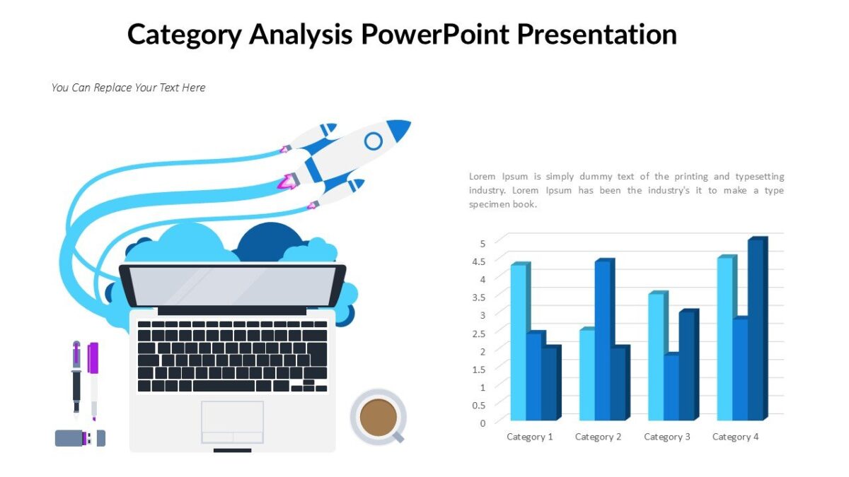 Category Analysis PowerPoint Presentation : 100% Editable PPTx