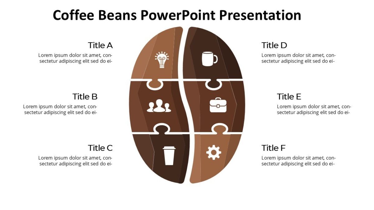 Coffee Beans PowerPoint Presentation : 100% Editable PPTx