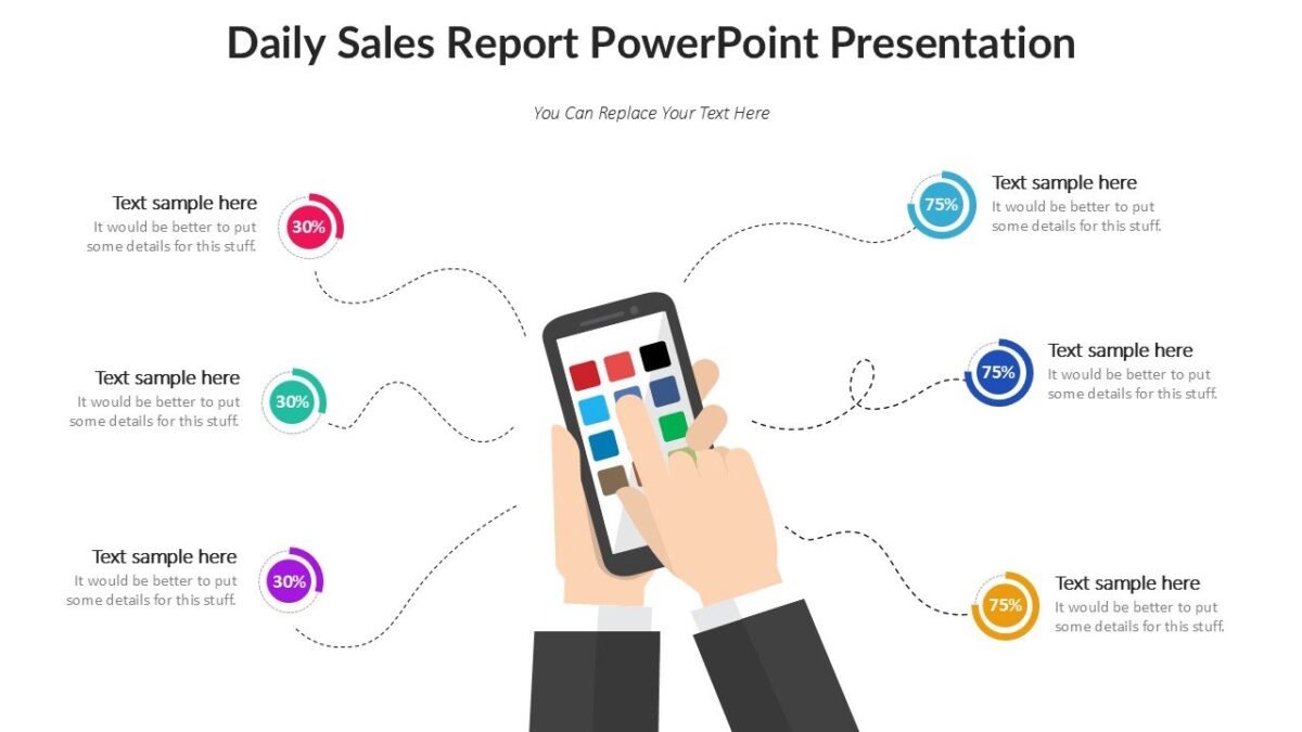 Daily Sales Report PowerPoint Presentation : 100% Editable PPTx