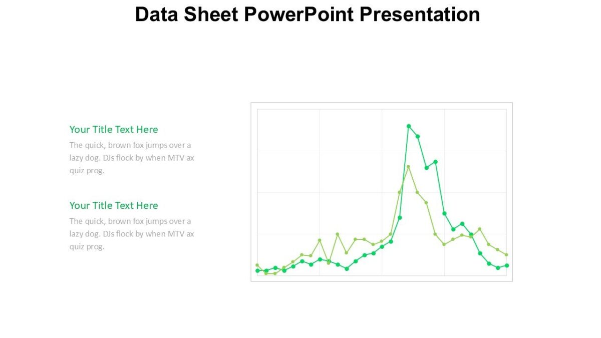 Data Sheet PowerPoint Presentation : 100% Editable PPTx