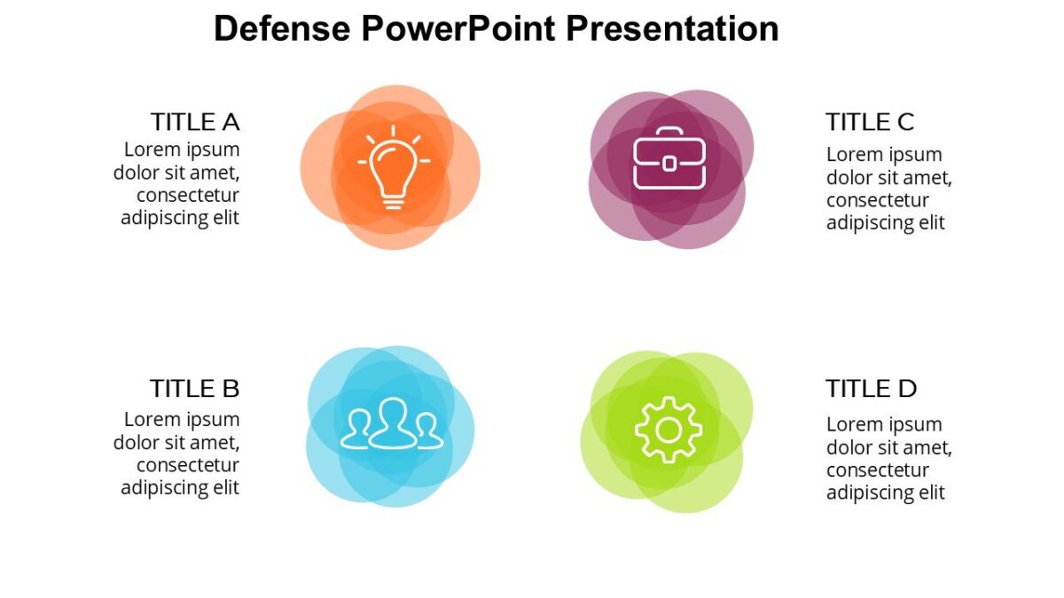 Defense PowerPoint Presentation : 100% Editable PPTx