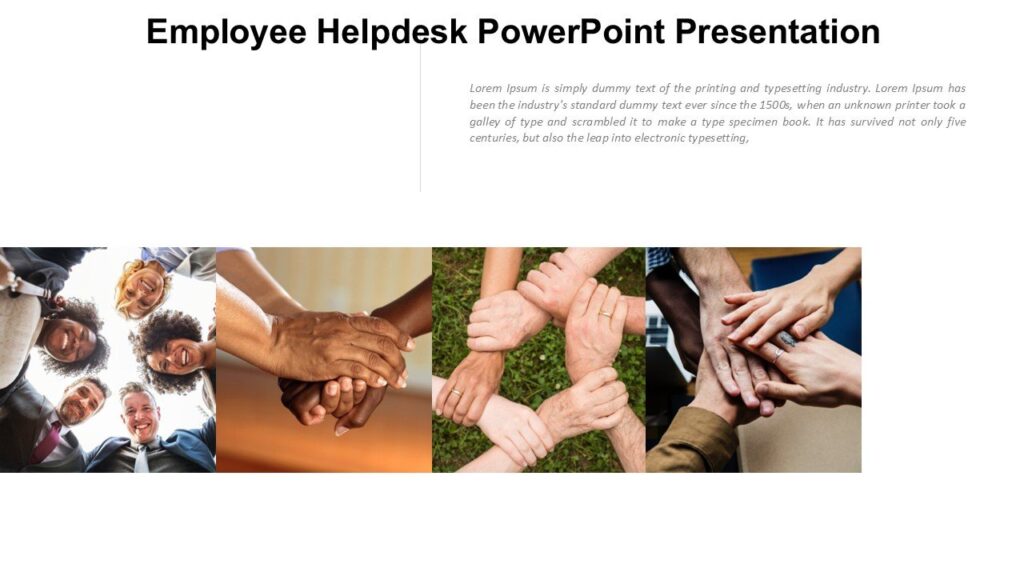 Employee Helpdesk PowerPoint Presentation - PPTUniverse