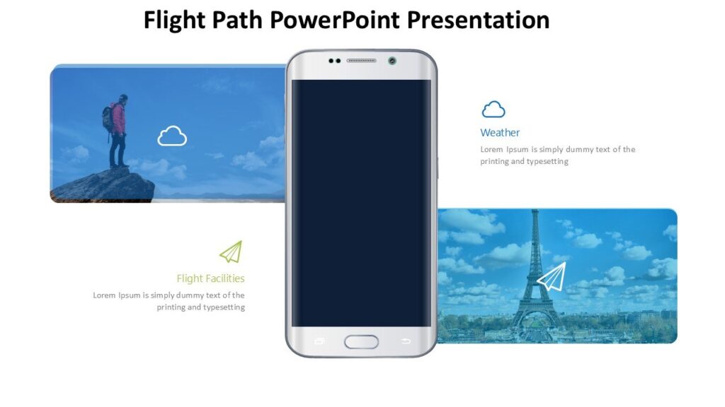 Flight Path PowerPoint Presentation : 100% Editable PPTx