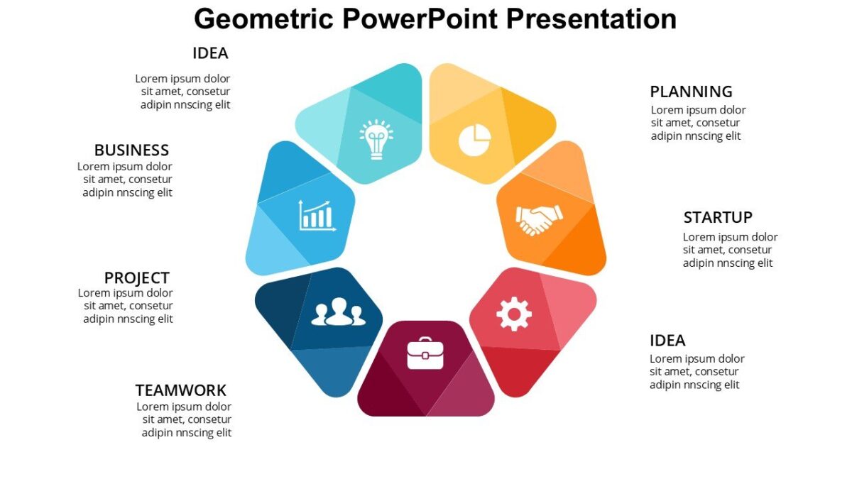Geometric PowerPoint Presentation - PPTUniverse