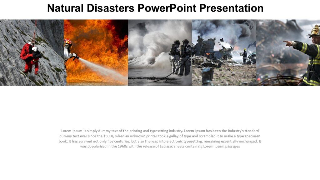 Natural Disasters PowerPoint Templates and Google Slides - PPTUniverse