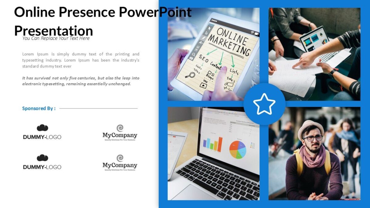 Online Presence PowerPoint Presentation - PPTUniverse