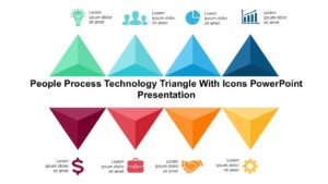 People Process Technology Triangle With Icons PowerPoint Presentation ...