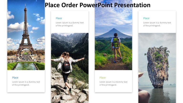 Place Order PowerPoint Presentation : 100% Editable PPTx