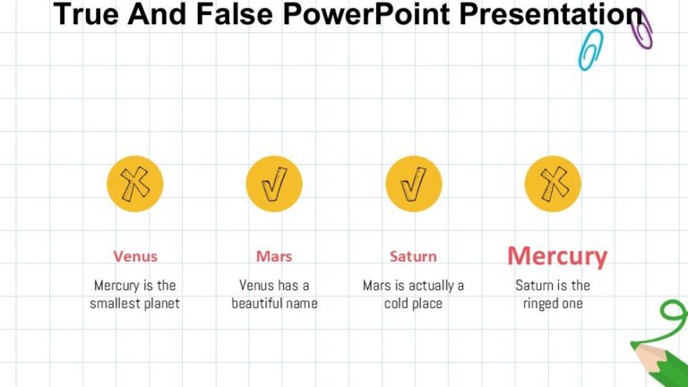 True And False PowerPoint Presentation - PPTUniverse