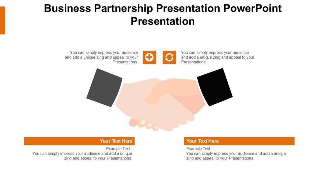 Business Partnership Presentation PowerPoint Presentation : 100% ...