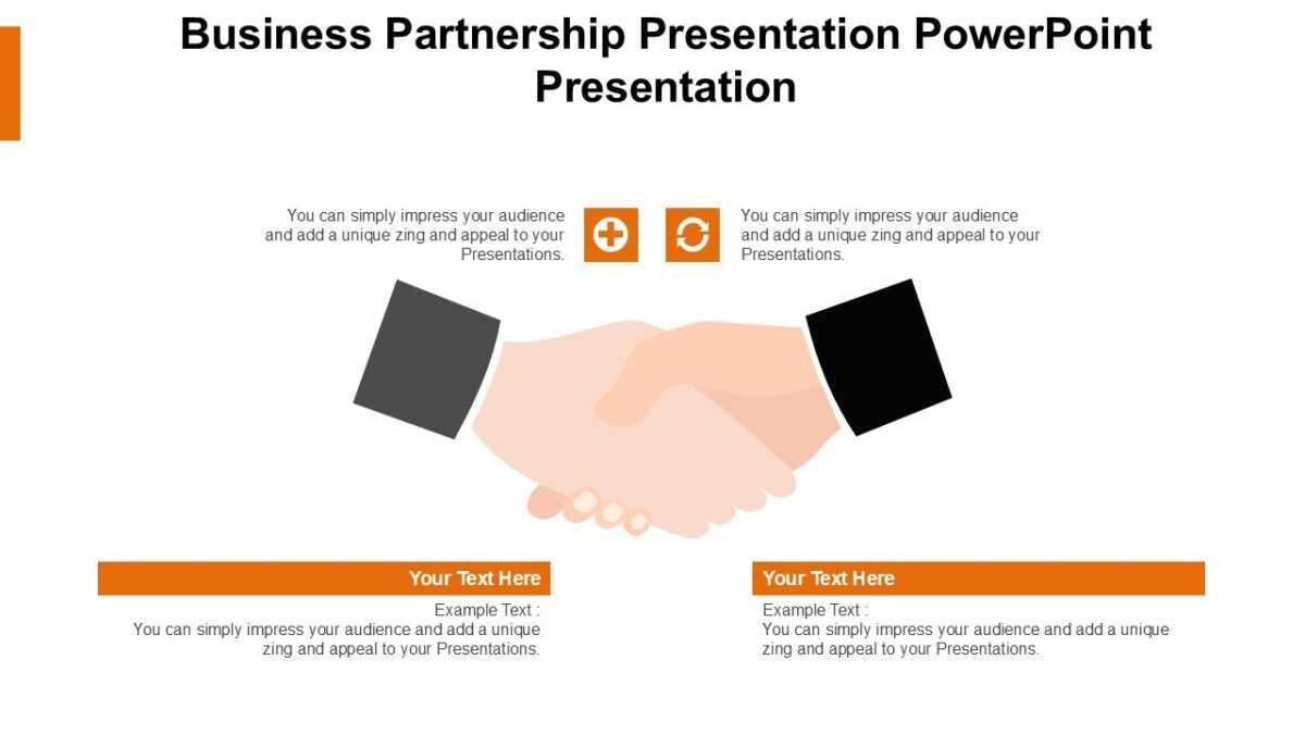 Business Partnership Presentation PowerPoint Presentation : 100% ...