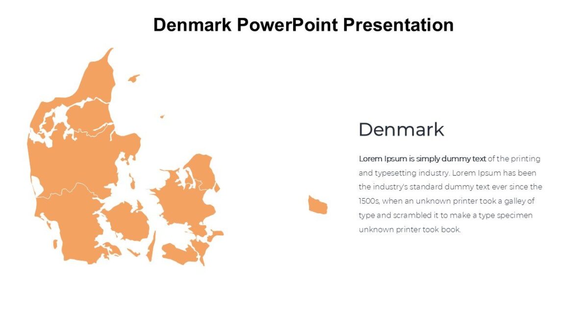 Denmark PowerPoint Presentation : 100% Editable PPTx