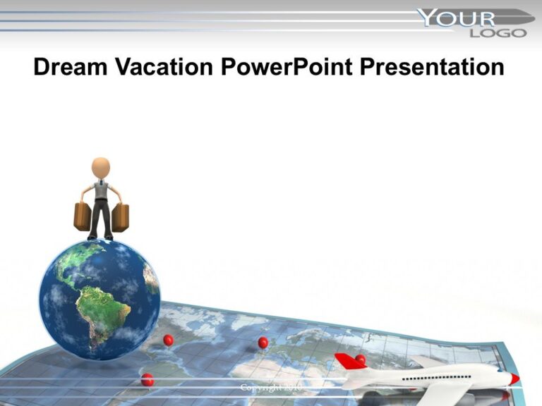 Dream Vacation PowerPoint Presentation : 100% Editable PPTx