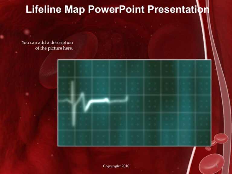 Lifeline Map PowerPoint Presentation : 100% Editable PPTx