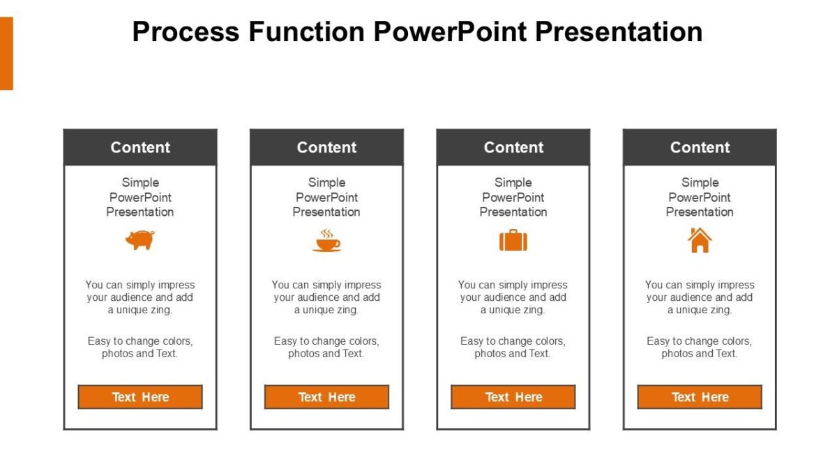 Process Function PowerPoint Presentation : 100% Editable PPTx