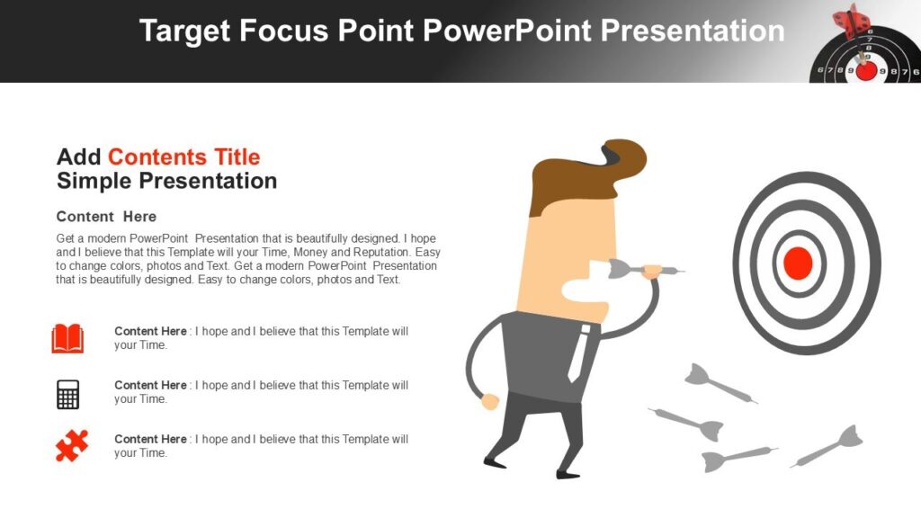 Presentation Focus PowerPoint Templates : Free Instant Download PPTx