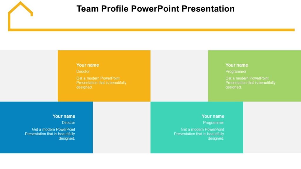 Team Profile PowerPoint Presentation : 100% Editable PPTx