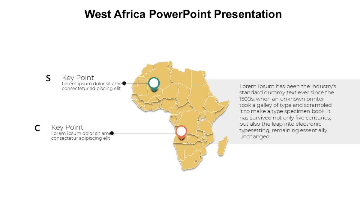 West Africa PowerPoint Presentation : 100% Editable PPTx